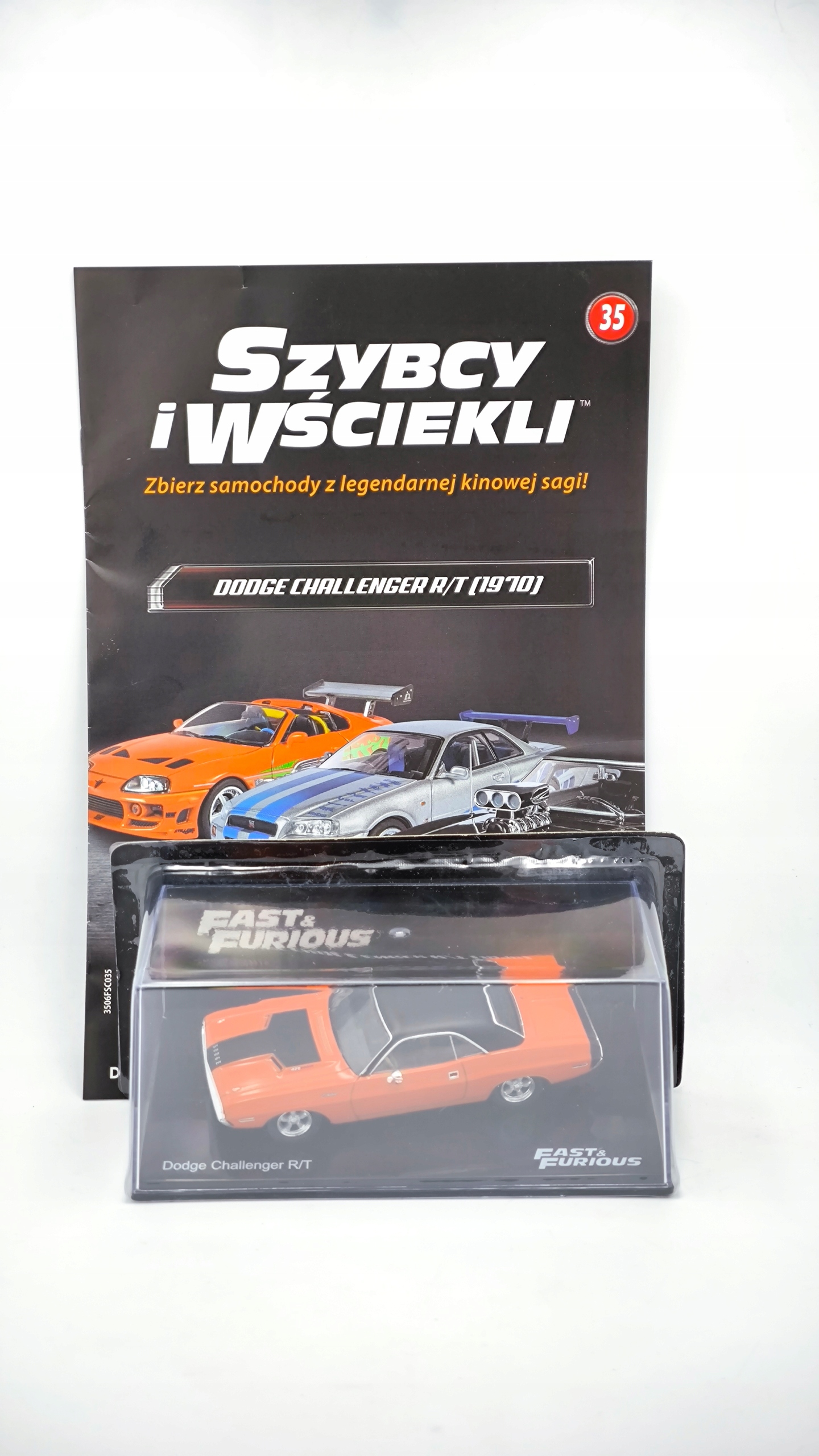 Szybcy i Wściekli Dodge Challenger R/T 1970 - R. Pearce 1:43 Deagostini ...