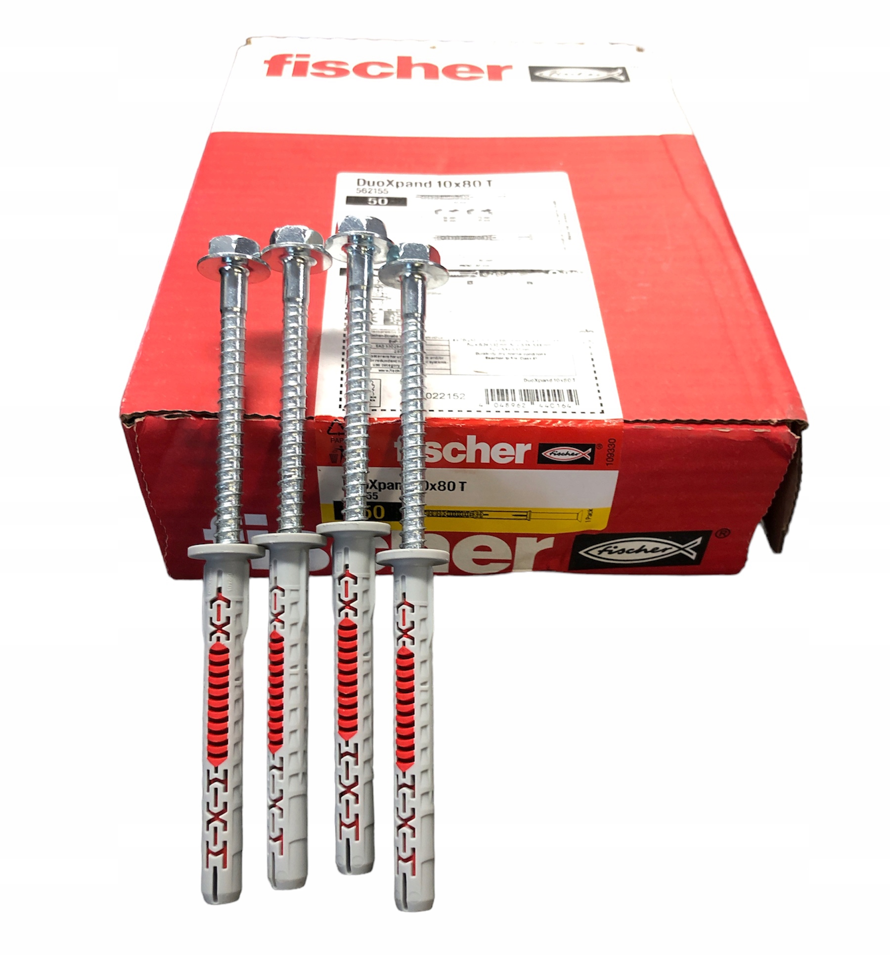 Kołek fischer Duopower DuoXpand na klucz 10x100 ATEST APROBATA EU ...