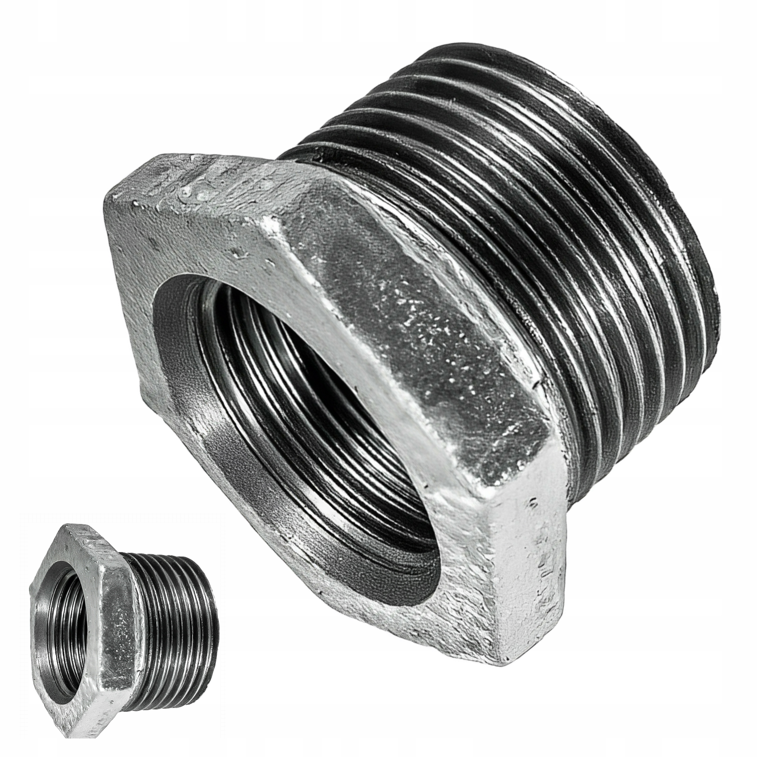 Redukcja 2 na 1 cal Ocynk - Niska cena na Allegro