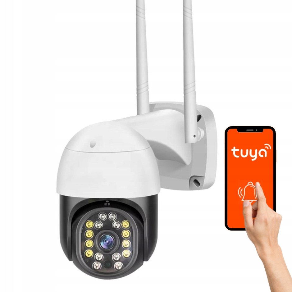 KAMERA OBROTOWA ZEWNĘTRZNA WIFI IP FULL HD APLIKACJA TUYA BEZPRZEWODOWA ... KAMERA OBROTOWA ZEWNĘTRZNA WIFI IP FULL HD APLIKACJA TUYA BEZPRZEWODOWA ...