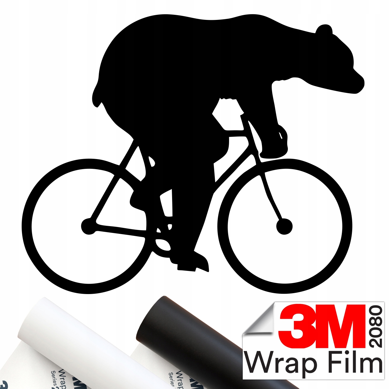 3M 2080 SAMOLEPKA na auto KOLO MEDVĚD BEAR FUN 22x18 za 193.00CZK - Allegro