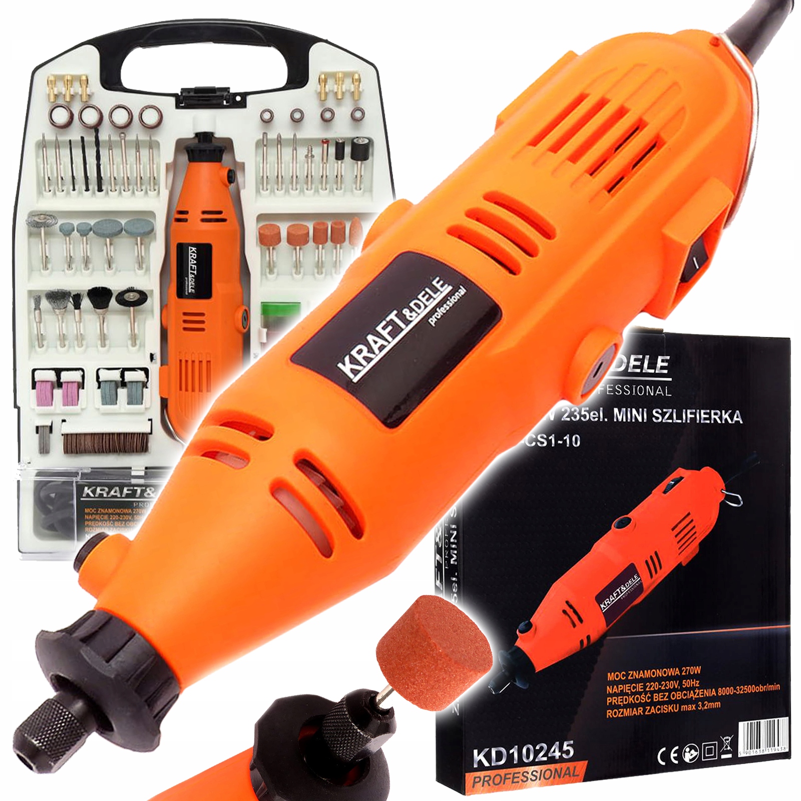 MULTISZLIFIERKA MINI SZLIFIERKA FREZARKA 235 EL (5901638119438) • Cena ...
