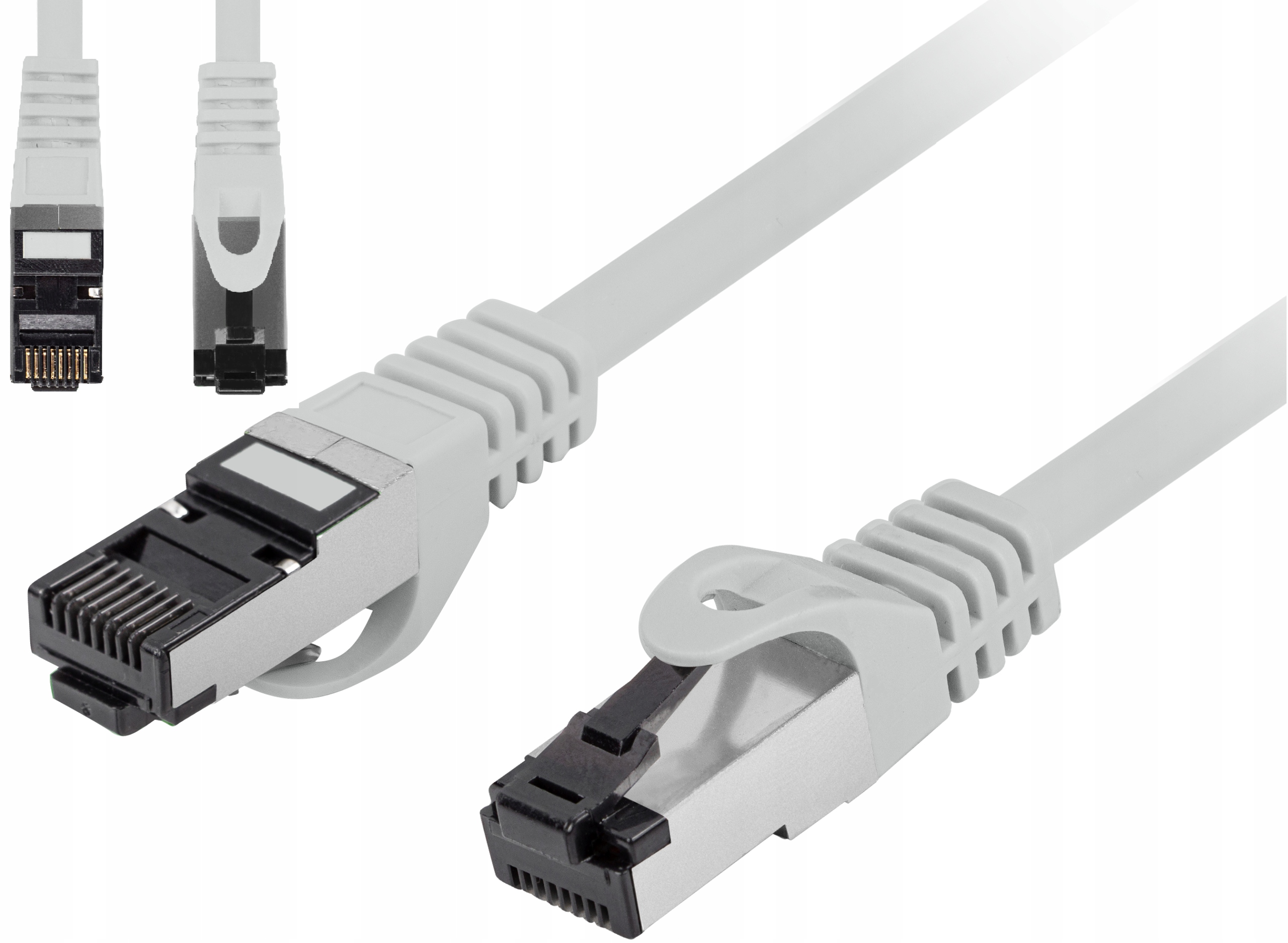 KABEL SIECIOWY RJ45 KAT 8.1 CU 2m 200cm S/FTP 40Gb - Sklep, Opinie ...