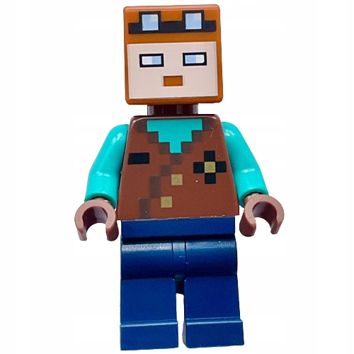 Figurka LEGO Minecraft Górnik • Cena, Opinie - Allegro