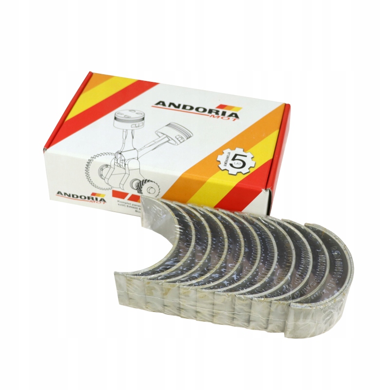 Komplet panewek korbowodowych N-0,25 Bizon SW400, SW400T, 6CT10 ANDORIA ...