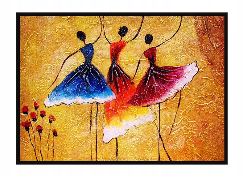 OBRAZ PLAKAT W RAMIE 53x73 cm Baletnice P1765 (5903678703264) • Cena ...