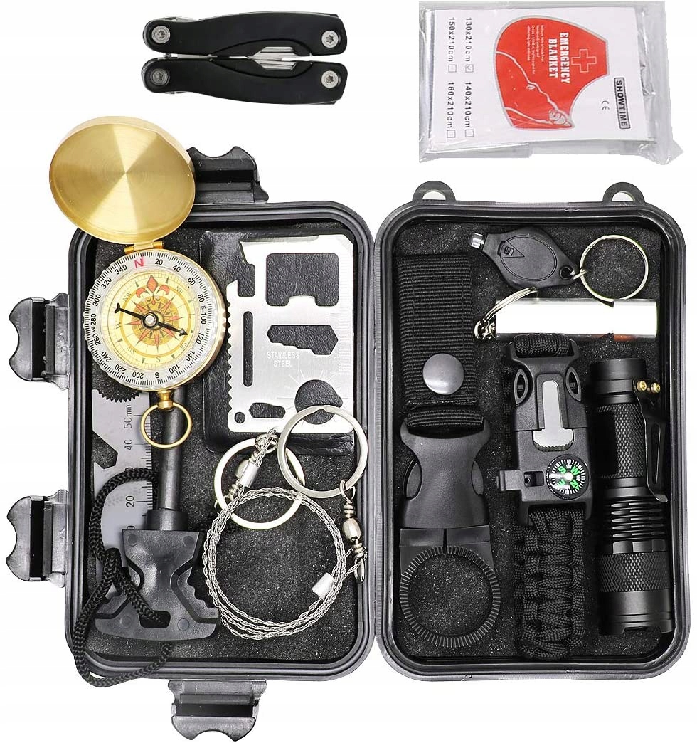 ZESTAW SURVIVALOWY NIEZBĘDNIK PRZETRWANIA 18W1 - 6921345334275 ...