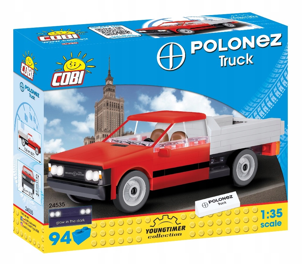 COBI 24535 Polonez Truck Samochód PRL Youngtimer 12476974466 - Allegro.pl