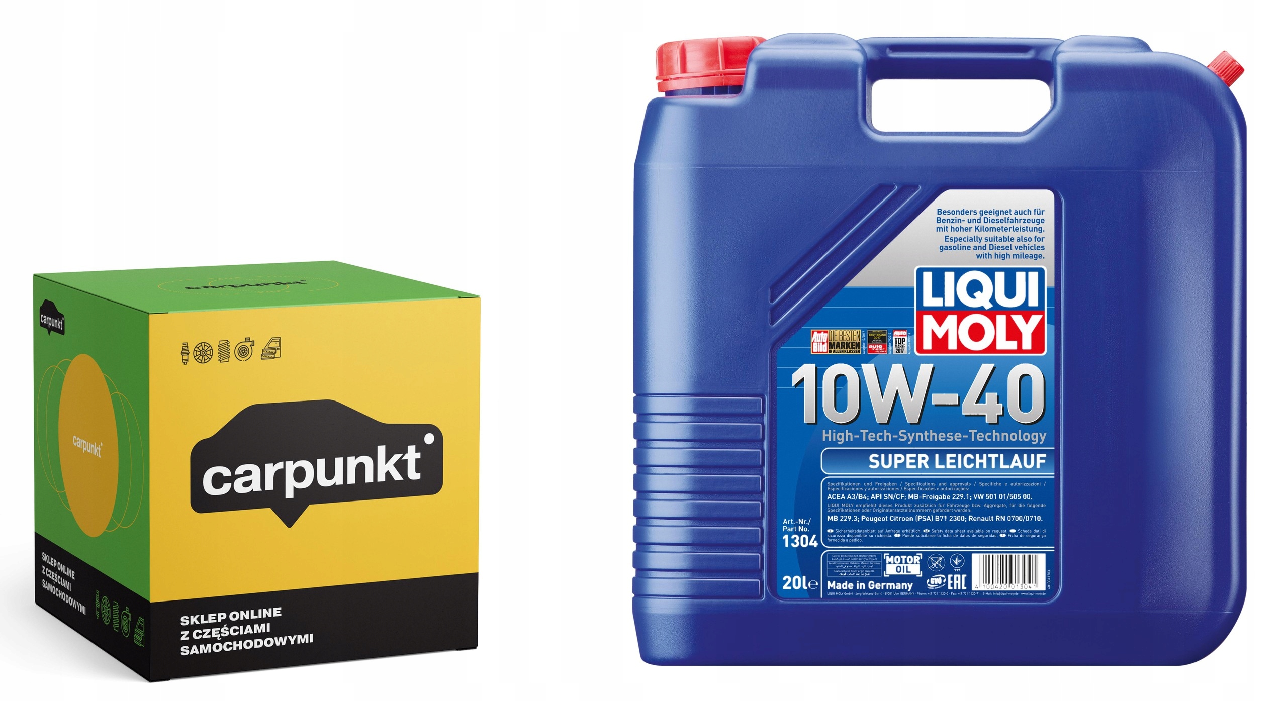 LIQUI MOLY МАСЛО 10W-40 SUPER LEICHTLAUF 20L купить на Avtoex из Польши ...