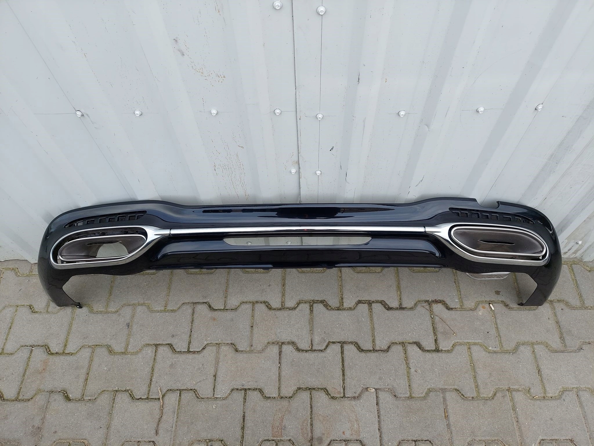 MERCEDES S KLASA W222 AMG DYFUZOR TYŁ KOŃCÓWKI 2228855201 2224908302 ...