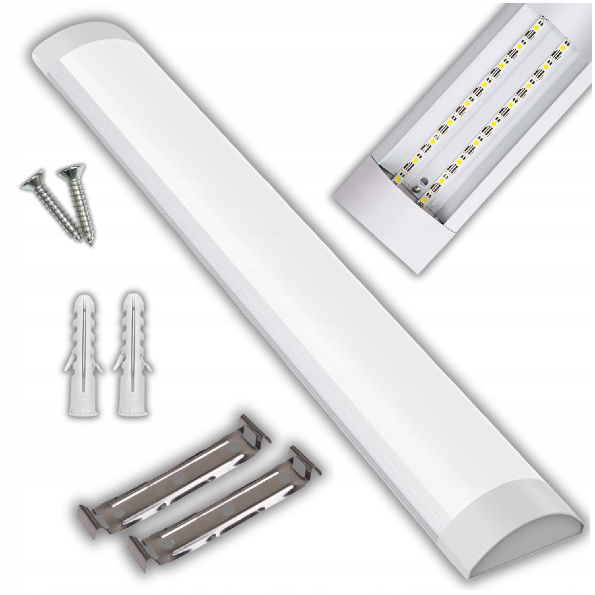 LAMPA ŚWIETLÓWKA LED SUFITOWA NATYNKOWA OPRAWA LEDOWA OŚWIETLENIOWA ... LAMPA ŚWIETLÓWKA LED SUFITOWA NATYNKOWA OPRAWA LEDOWA OŚWIETLENIOWA ...