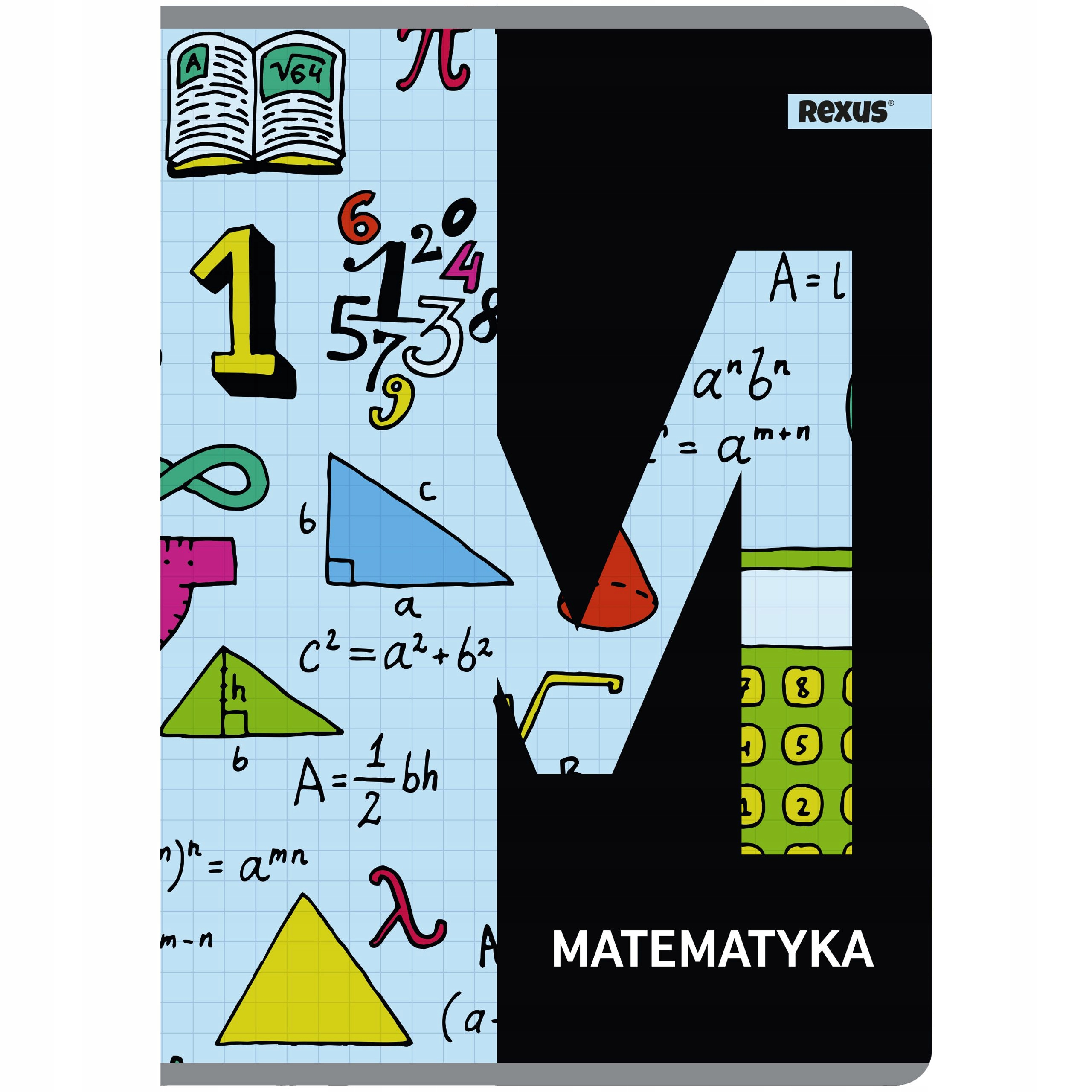 ZESZYT PRZEDMIOTOWY FORMAT A5 60k MATEMATYKA 13595540230 - Allegro.pl