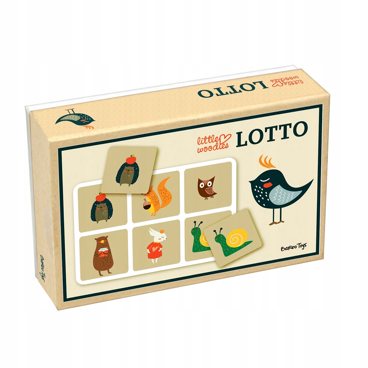 Gra planszowa dla dzieci Barbo Toys Lotto Little Woodies • Cena, Opinie ...