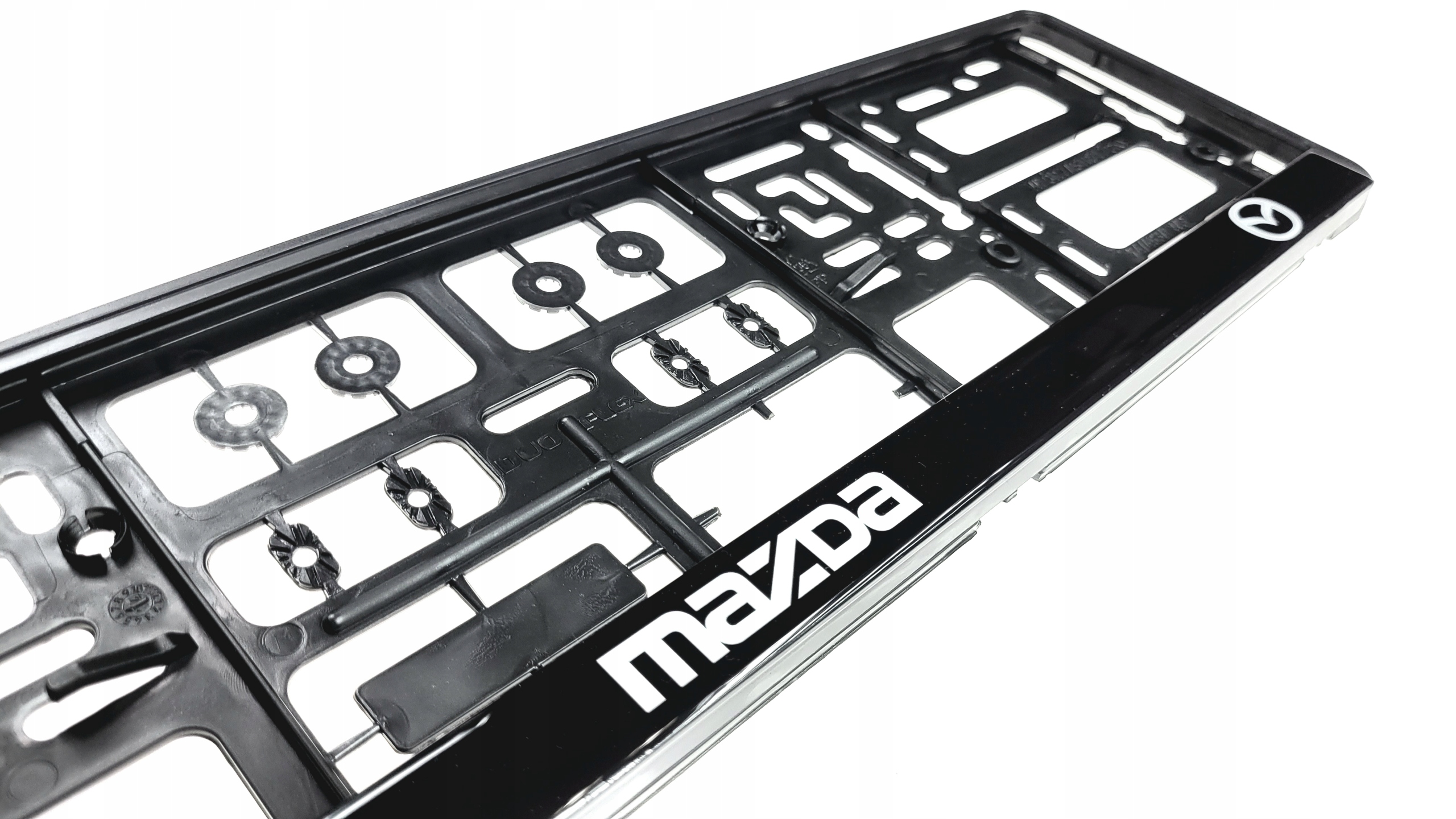 RAMKA TABLICY REJESTRACYJNEJ MAZDA PREMIUM ŻELOWA 4039378176334 za 26 ...