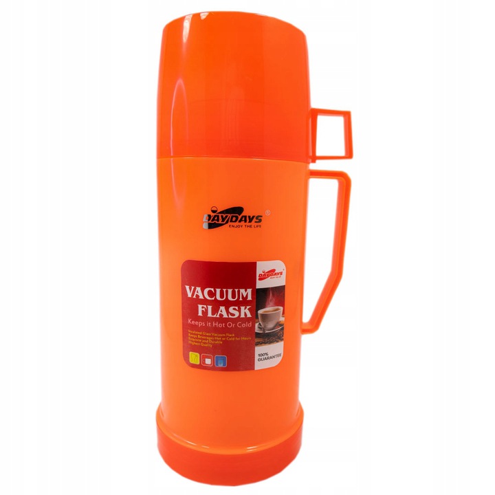 TERMOS PLASTIK NA HERBATĘ KAWĘ SZKLANY WKŁAD 1,0L 10202267446 - Allegro.pl