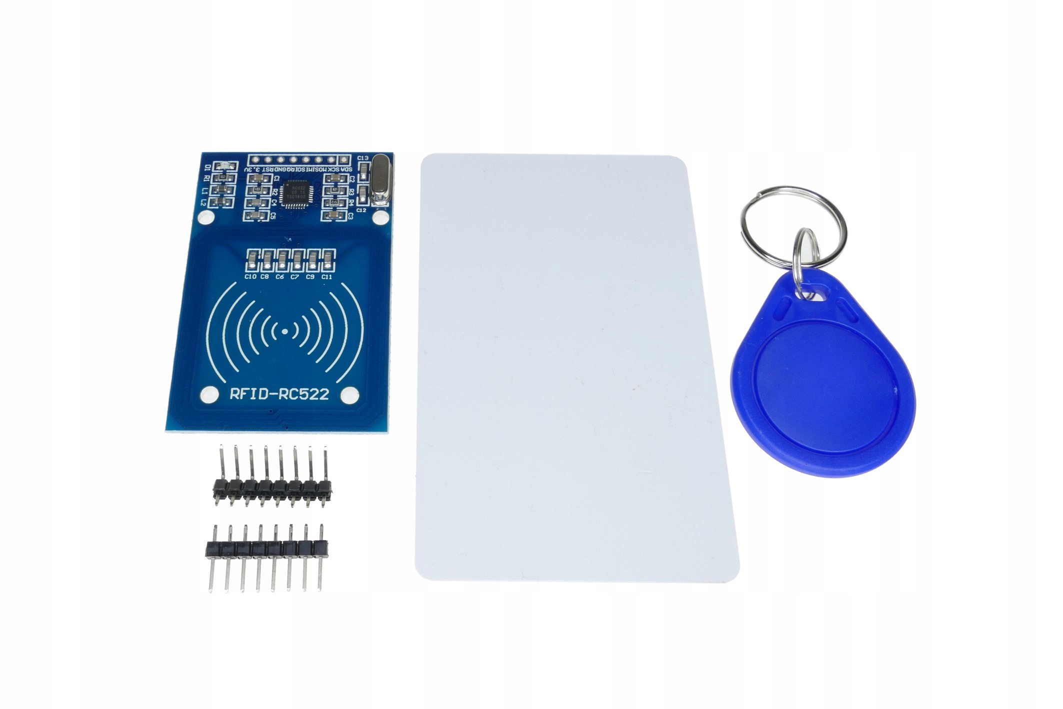 MODUŁ RC522 KARTA RFID + BRELOK DOSTĘPOWY 13,56 MH - Sklep, Opinie ...