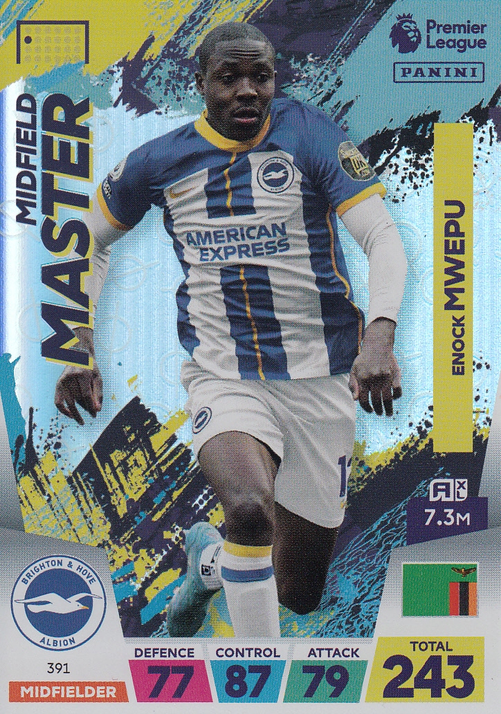 PREMIER LEAGUE 2023 Midfield Master Mwepu 391 - 12710626897 - Allegro