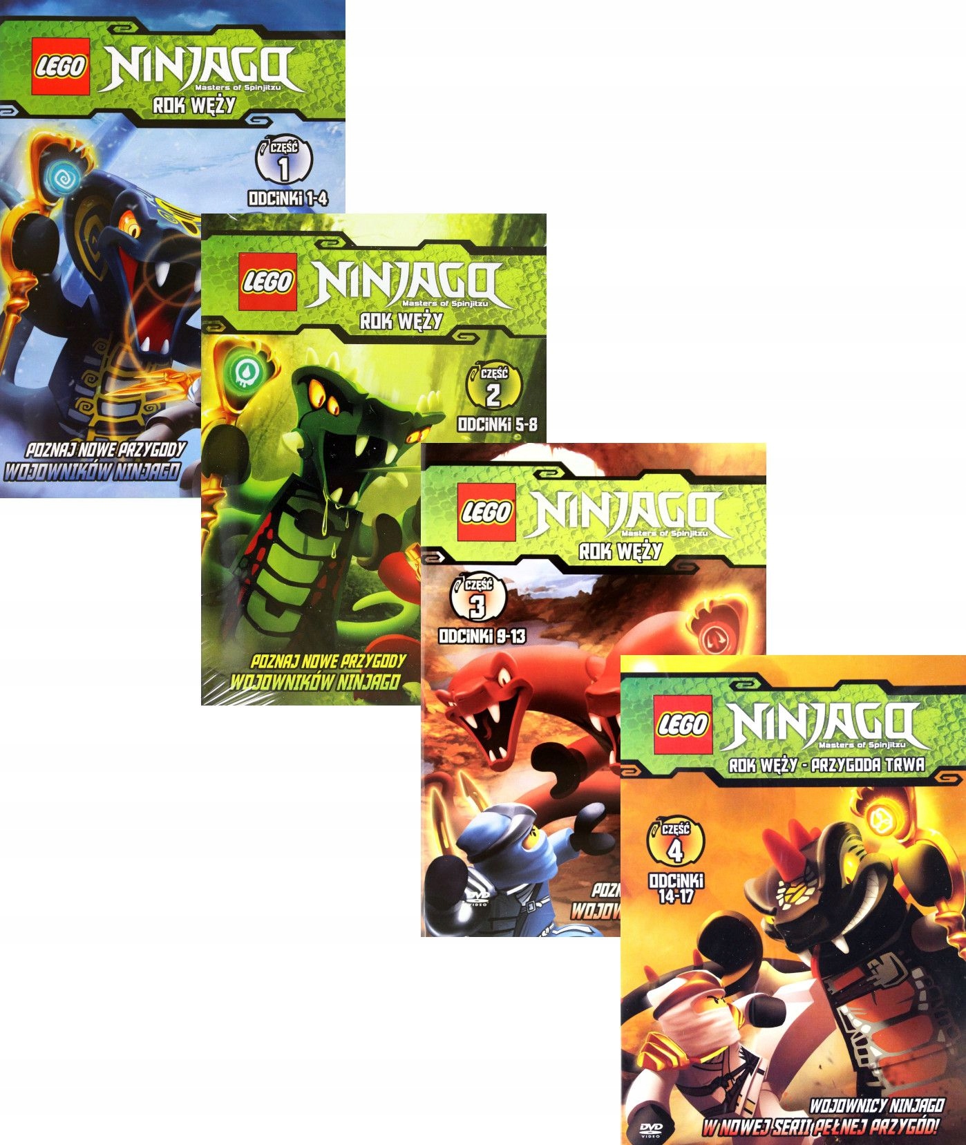 Lego Ninjago Dvd - Niska cena na Allegro