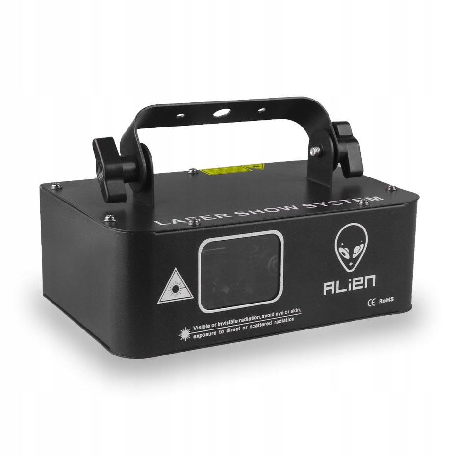 Laser kolorowy ALIEN 500mW RGB DMX - Sklep, Opinie, Cena w Allegro