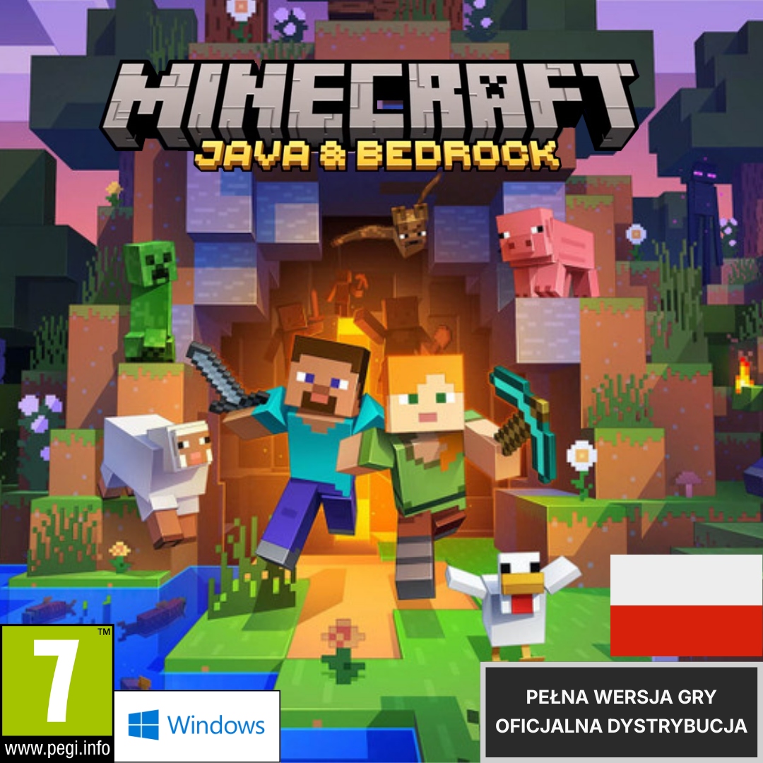 Minecraft: Java & Bedrock Edition PL| Oficjalny Launcher | PC - Stan ...