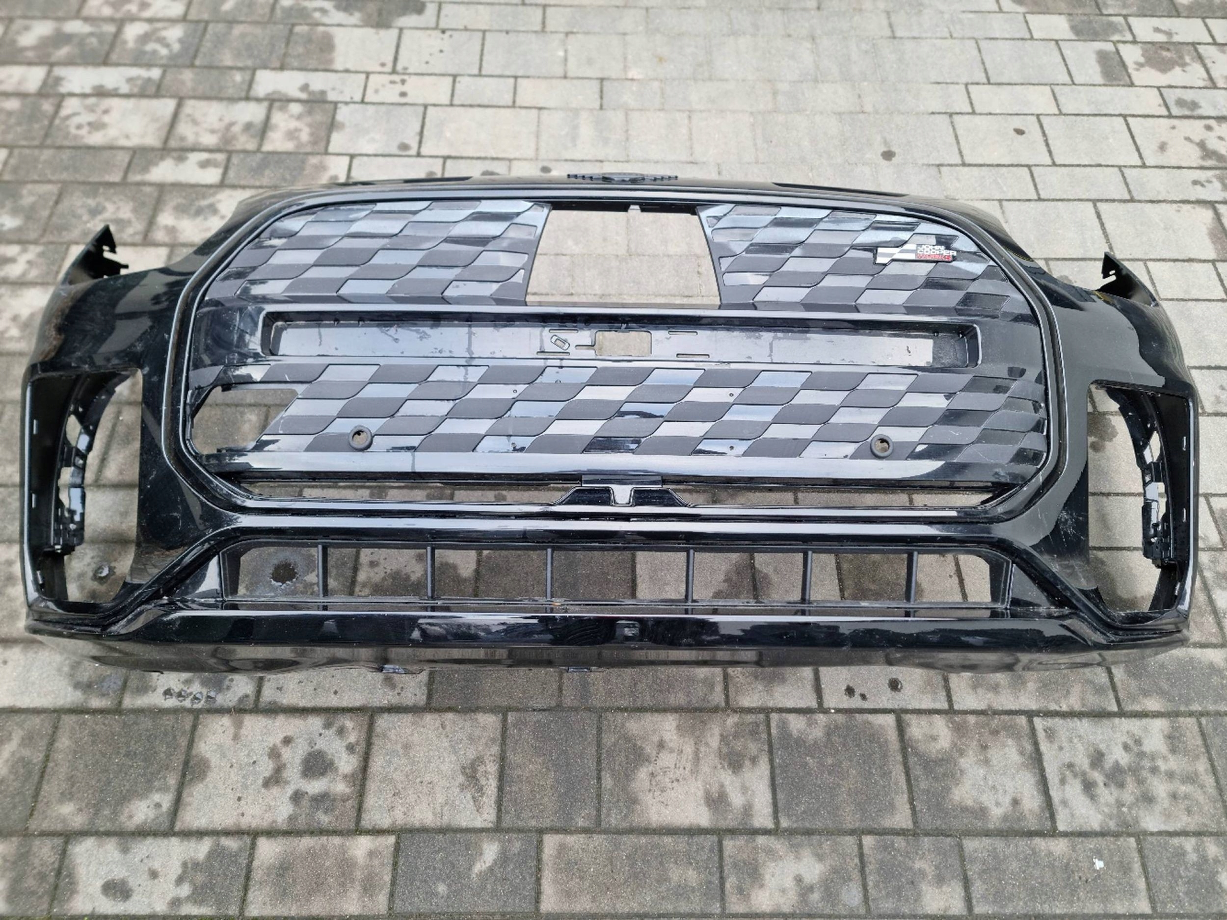 MINI COUNTRYMAN U25 JCW JOHN COOPER WORKS ZDERZAK PRZEDNI PRZÓD GRILL ...