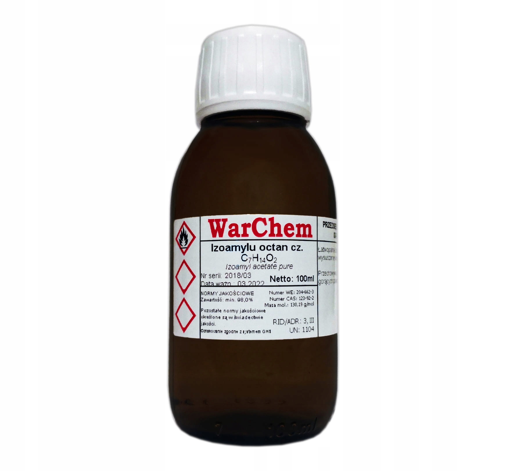 IZOAMYLU OCTAN Warchem 100 ml czystość 98 % (5907729310234) • Cena ...