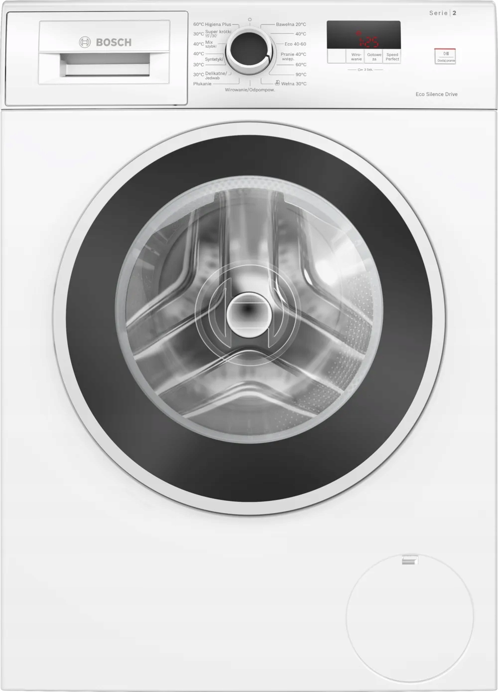 Pralka Bosch Serie 2 WGE02209PL 7kg ActiveWater Plus SpeedPerfect ...