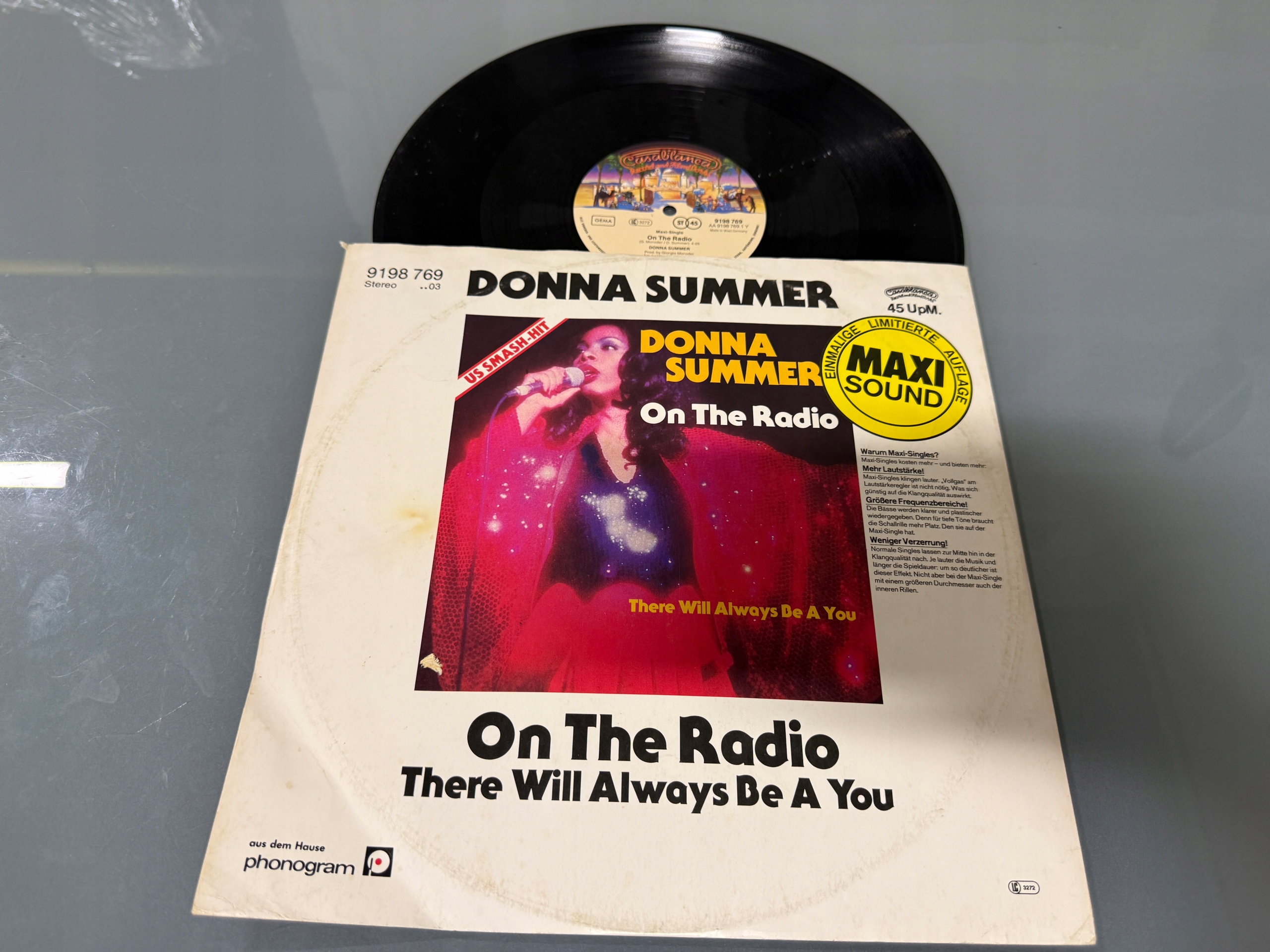 Donna Summer – On The Radio / There Will Always Be A You Donna SummeR ...