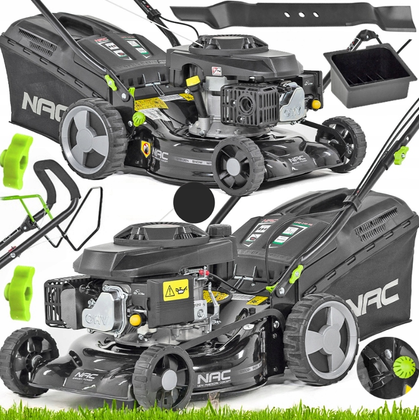 KOSIARKA spalinowa z NAPĘDEM NAC 146 cm3 3,5KM 42 cm 4w1 LS42-146-NG (5902490742109) • Cena ...