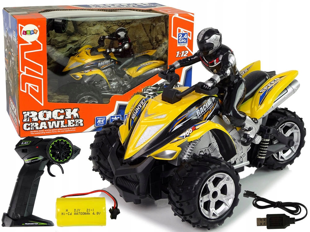 QUAD ZDALNIE STEROWANY MOTOCYKL RC NA PILOTA AKU 12697506589 - Allegro.pl