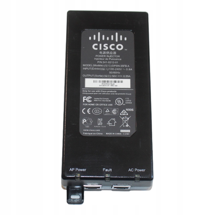 Cisco Power Injector DPSN-35FB A 56V 0.55A GIGABIT - Sklep, Opinie ...