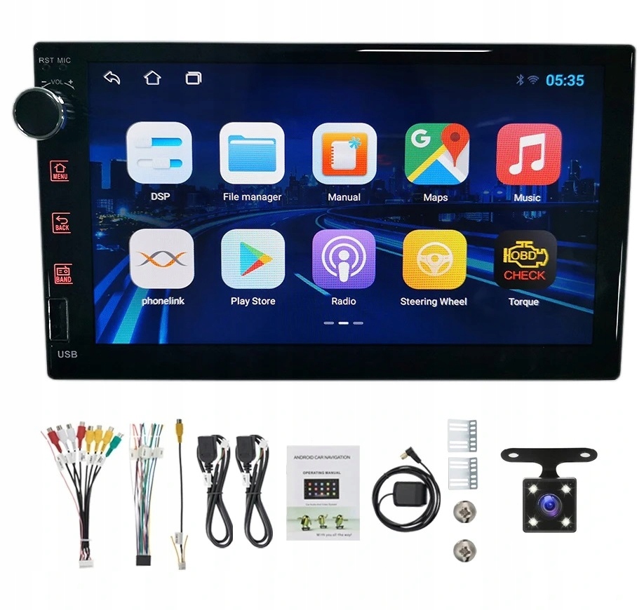 Radio samochodowe 2 DIN WiFi GPS ANDROID BLUETOOTH - Sklep, Opinie ...