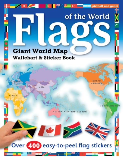 Flags of the World: World Map Wallchart Poster za 437 Kč - Allegro