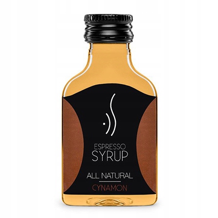 Syrop do kawy deserów CYNAMON 100 ml naturalny 12668899670 - Allegro.pl