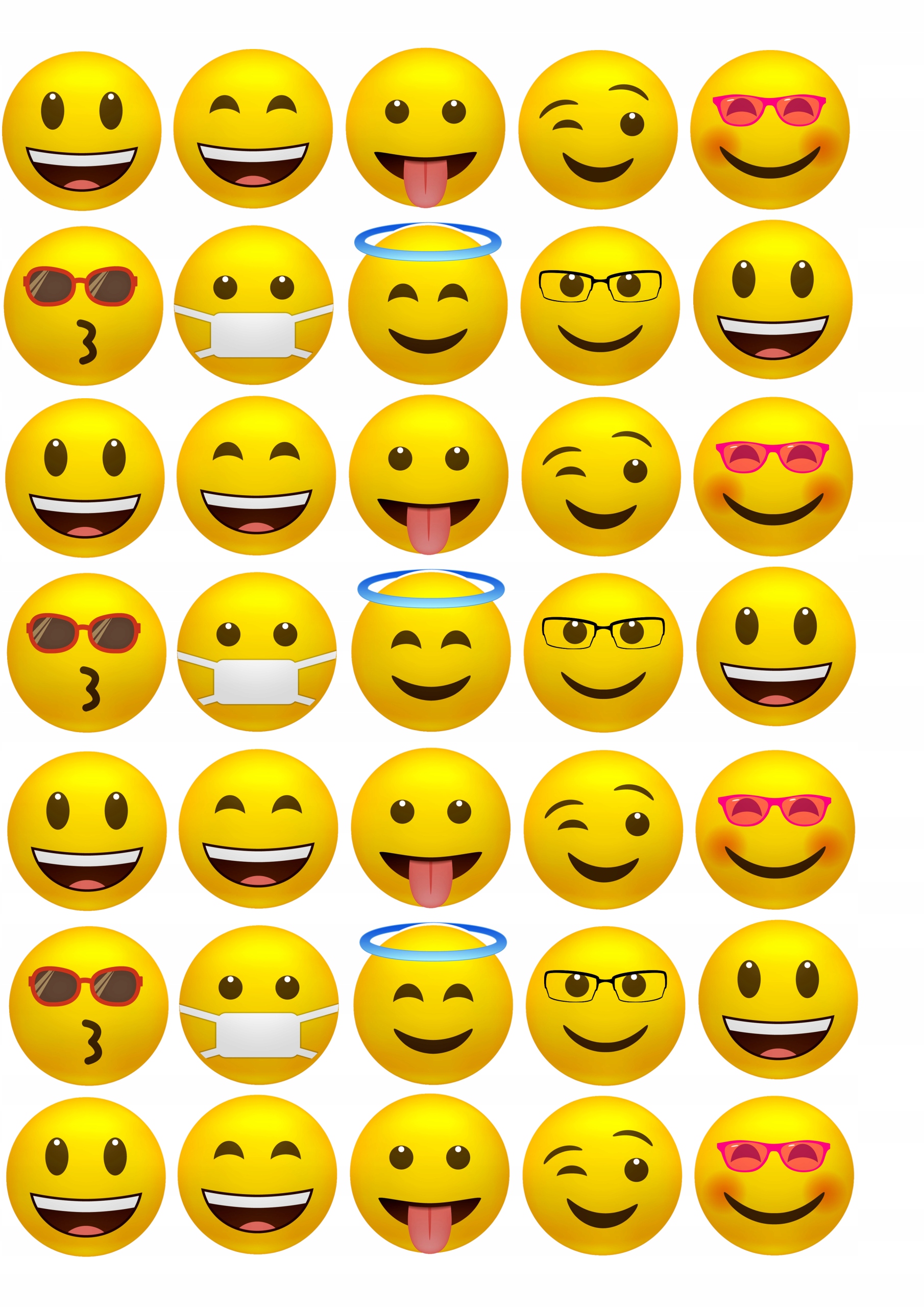 Emotki na Tort - Niska cena na Allegro.pl