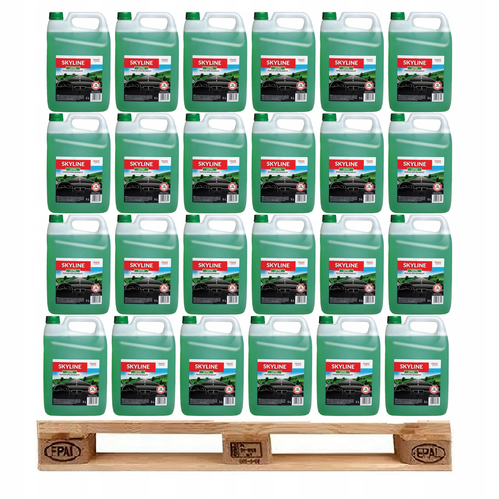 LETNI PŁYN DO SPRYSKIWACZY - SKYLINE CHEMIPACK - 5L 5902768566444 za ...