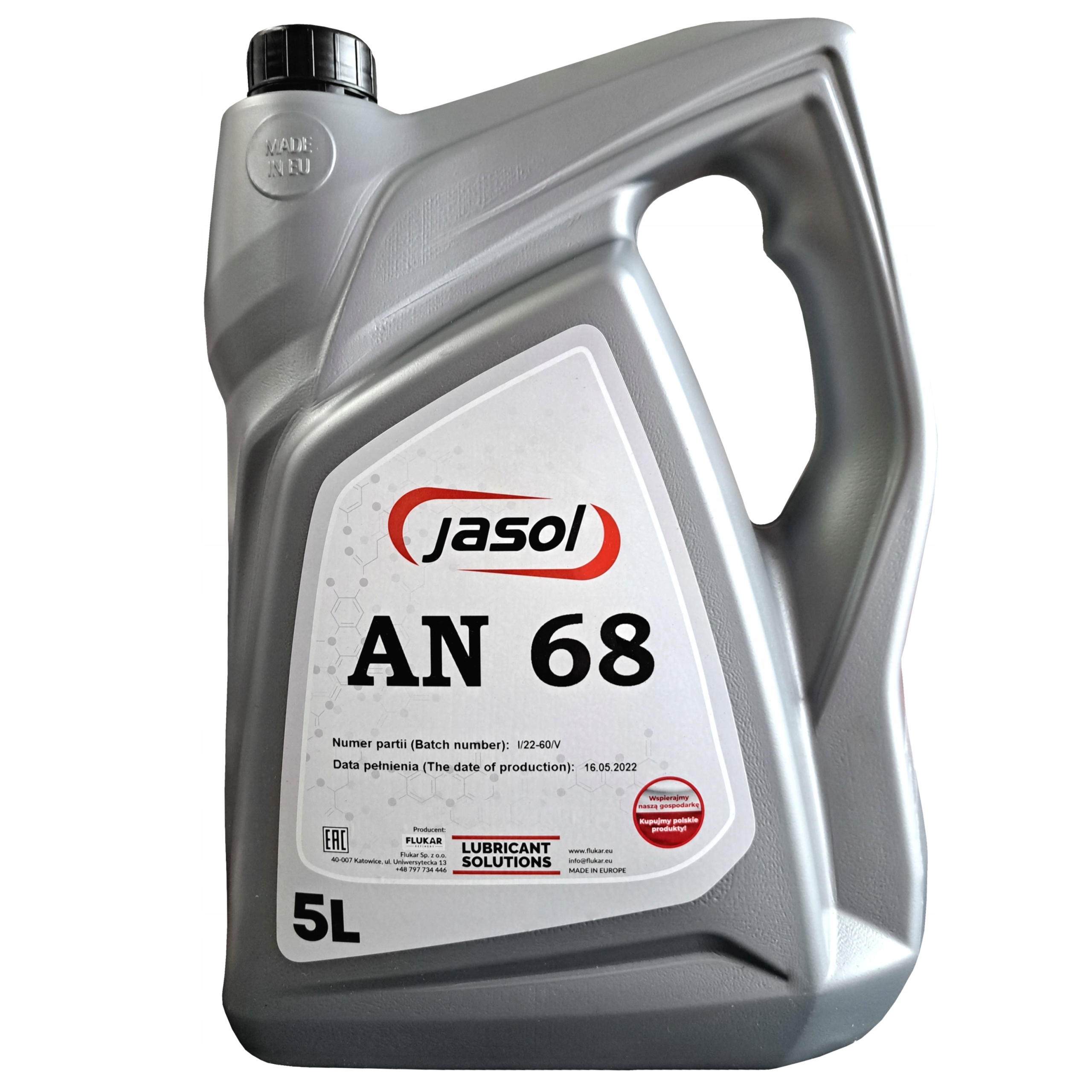 OLEJ MASZYNOWY JASOL LAN 68 5 L - porównaj ceny - Allegro.pl