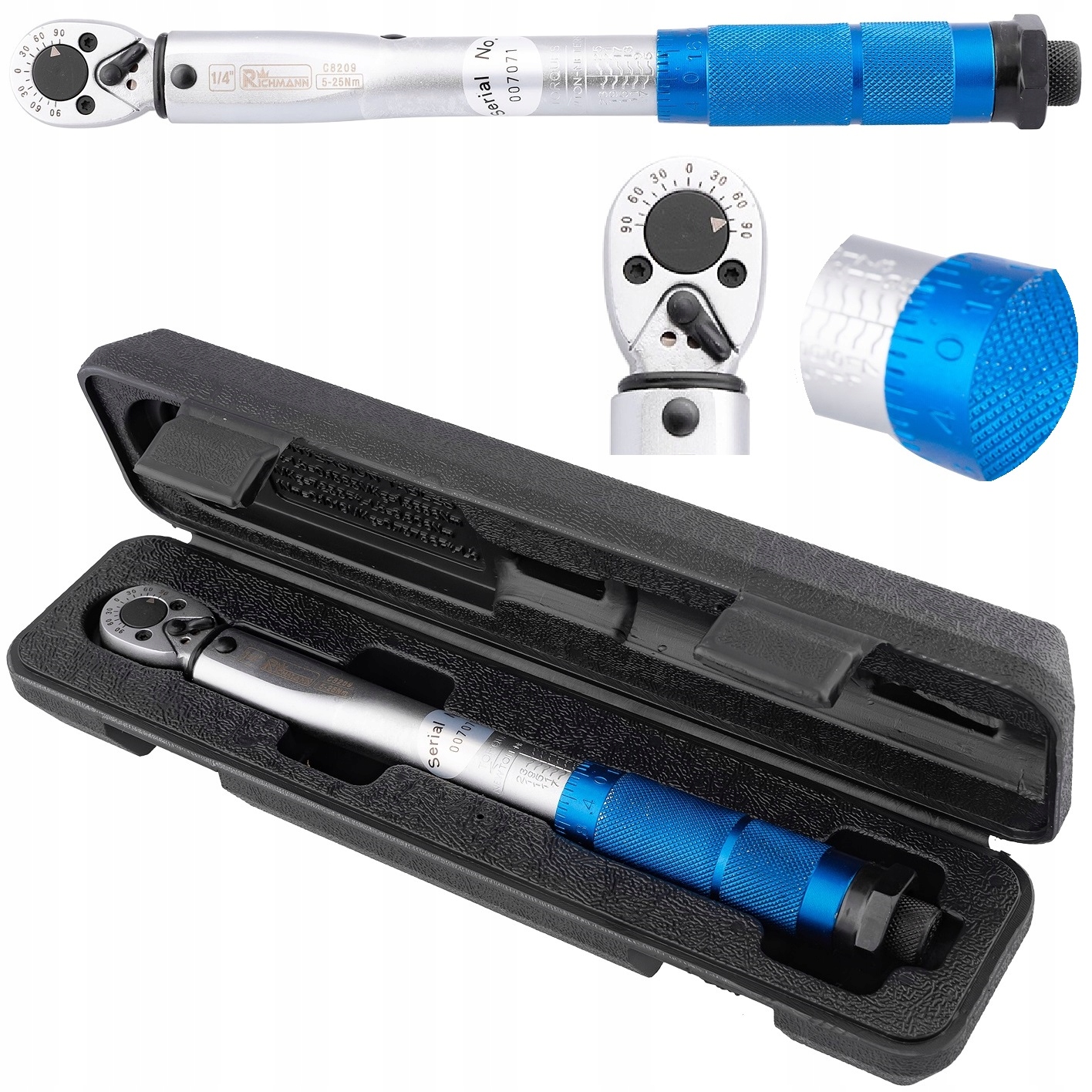 Klucz dynamometryczny RICHMANN C8209 5906741682091 za 96.05PLN z ...