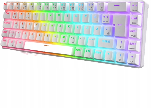 Royal Kludge Royal Kludge Rk68 White, Red Switch, Us - Nízká cena na ...