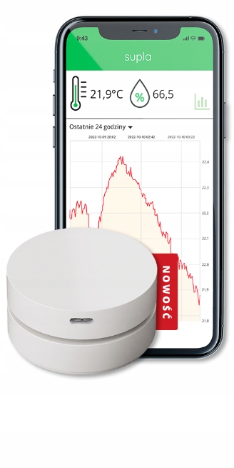 Senzor Zamel Supla teploty vlhkosti THW-01 za 729.00CZK - Allegro