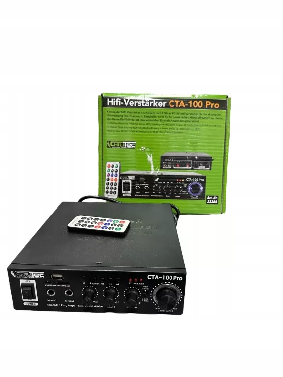 WZMACNIACZ HIFI VERSTARKER CTA-100 PRO - Sklep, Opinie, Cena w Allegro