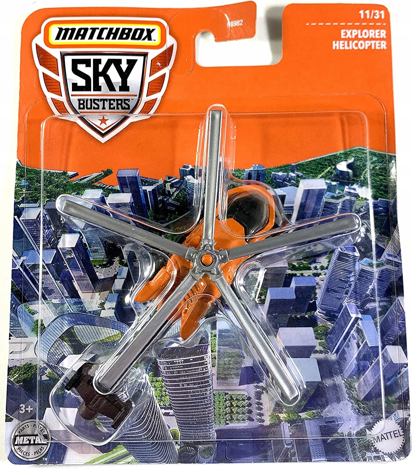 MATCHBOX SAMOLOT Sky Busters EXPLORER HELICOPTER 11/31 (194735076222 ...
