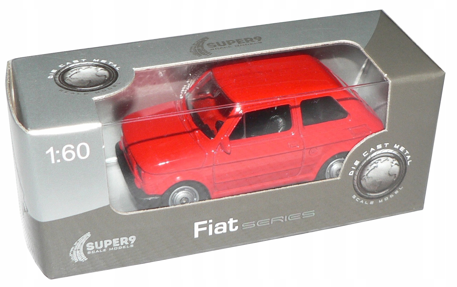WELLY SERIA SŁAWNE AUTA 1:60 - FIAT 126P MALUCH (14357577191 ...