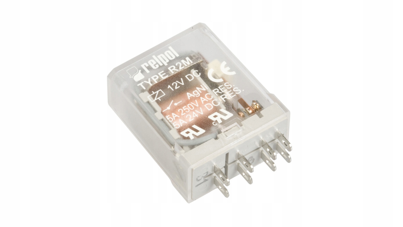 Przekaźnik Relpol 12 V IP20 5 A - porównaj ceny - Allegro.pl