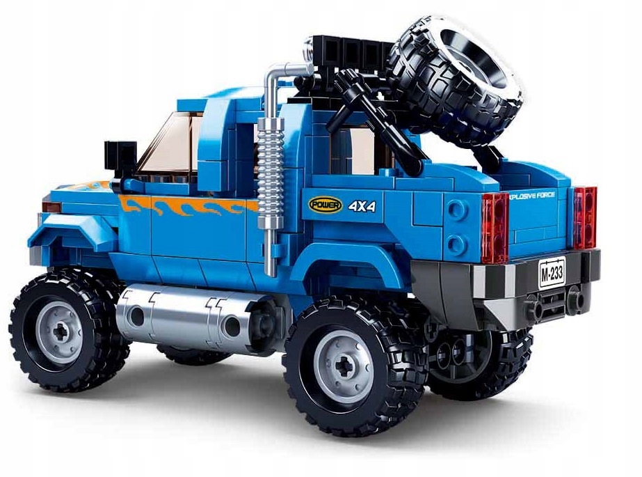 KLOCKI SLUBAN AUTO TERENOWE JEEP KOM Z LEGO 361 el - porównaj ceny ...