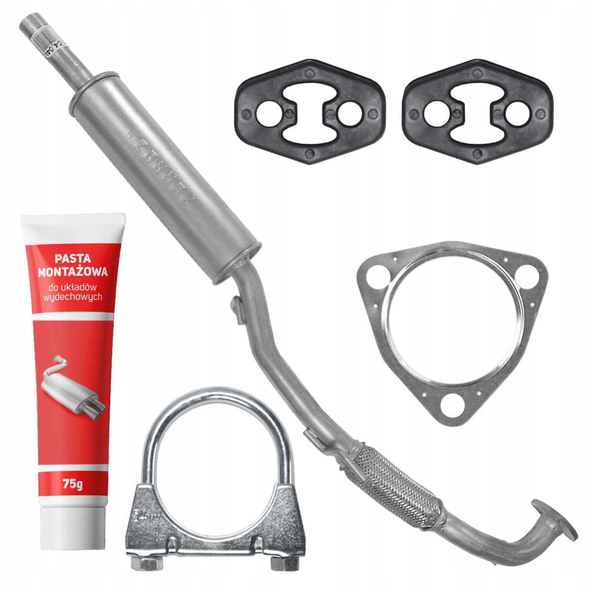 Tłumik Środkowy Vw Polo 1,4 - Niska cena na Allegro