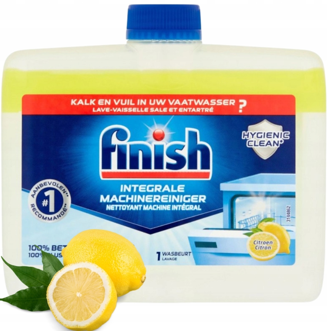 FINISH PŁYN DO CZYSZCZENIA CZYŚCIK DO ZMYWARKI cytryna citron 250ml ...