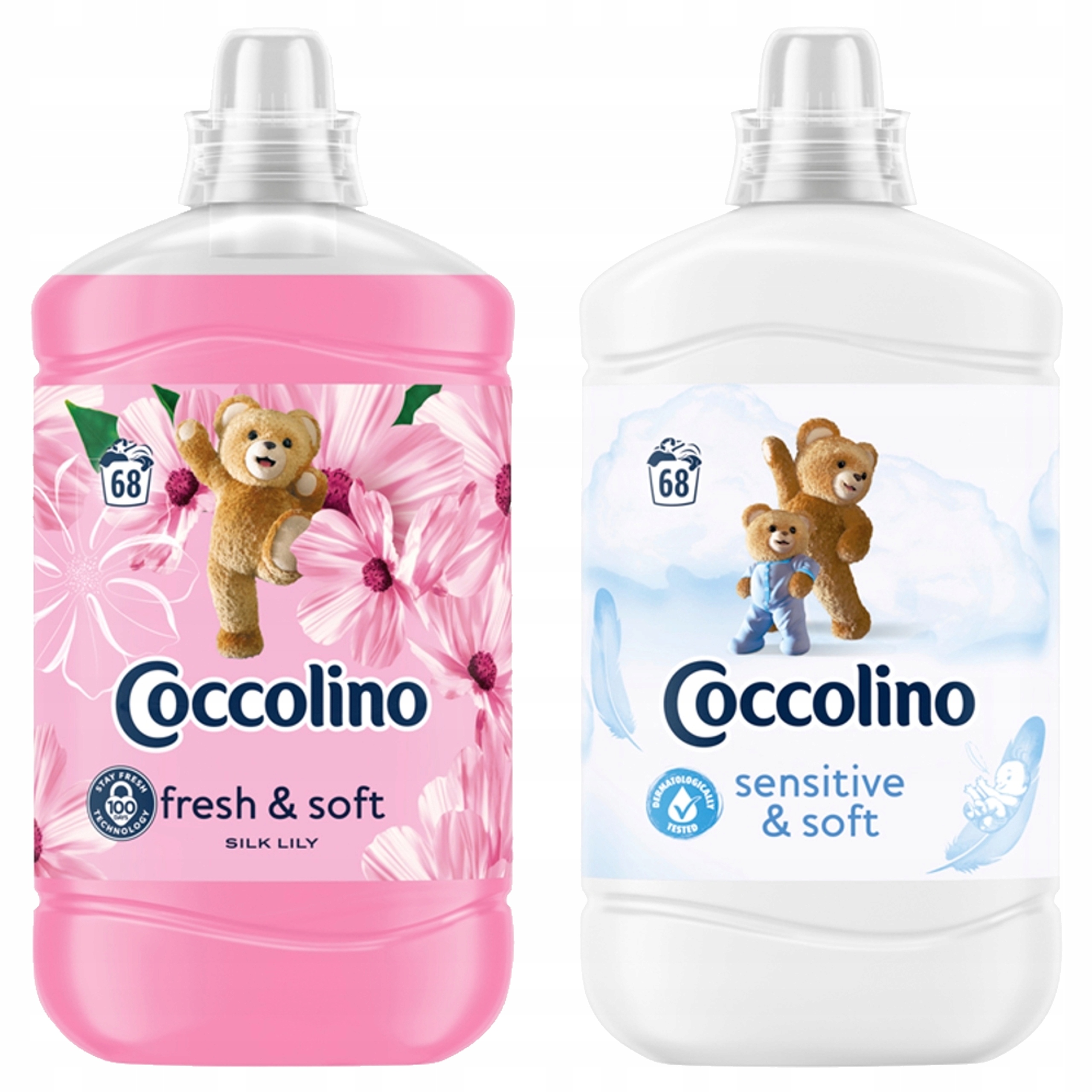 Coccolino Core Silk Lily & Sensitive 3,4l MIX aviváž za 224 Kč - Allegro