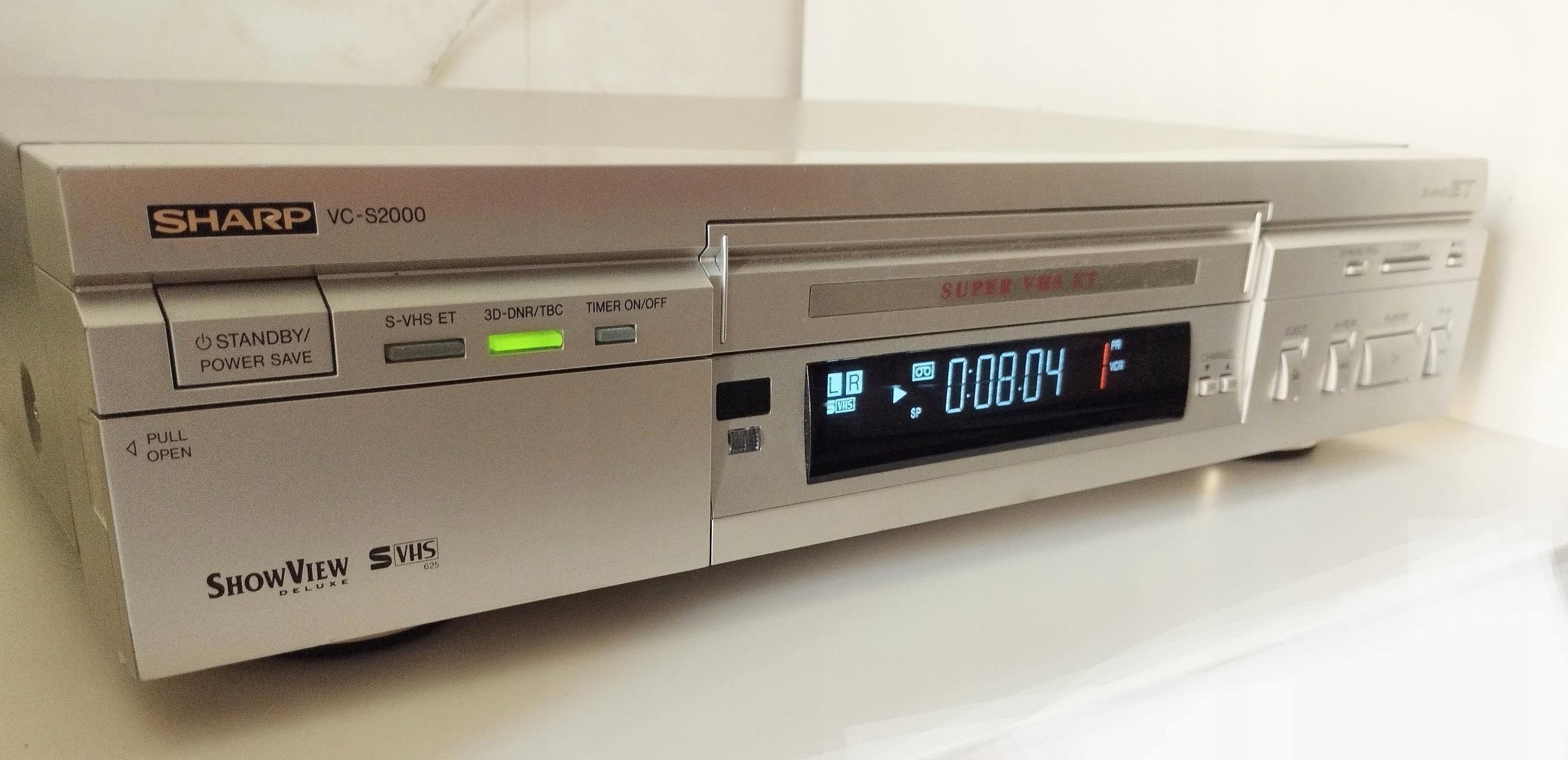 MAGNETOWID SHARP VC-S 2000 HI FI 3DNR TBC S-VHS ET S-VHS - Sklep, Opinie, Cena w Allegro