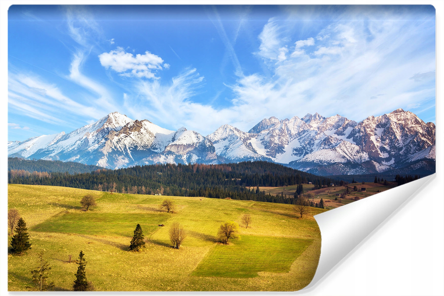 Fototapeta Polskie Góry TATRY Pejzaż Niebo 360x240 (PF_4775_VE360-240 ...